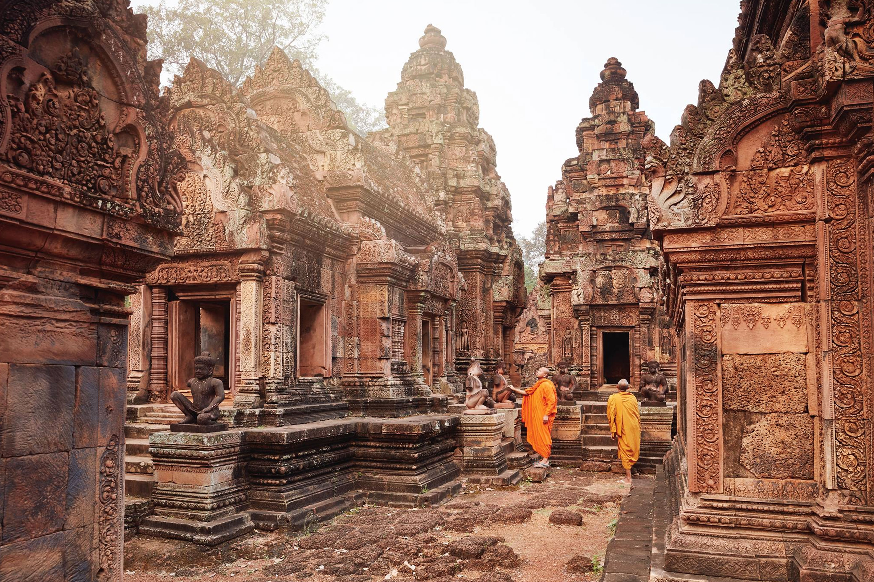Les merveilleux temples d'Angkor